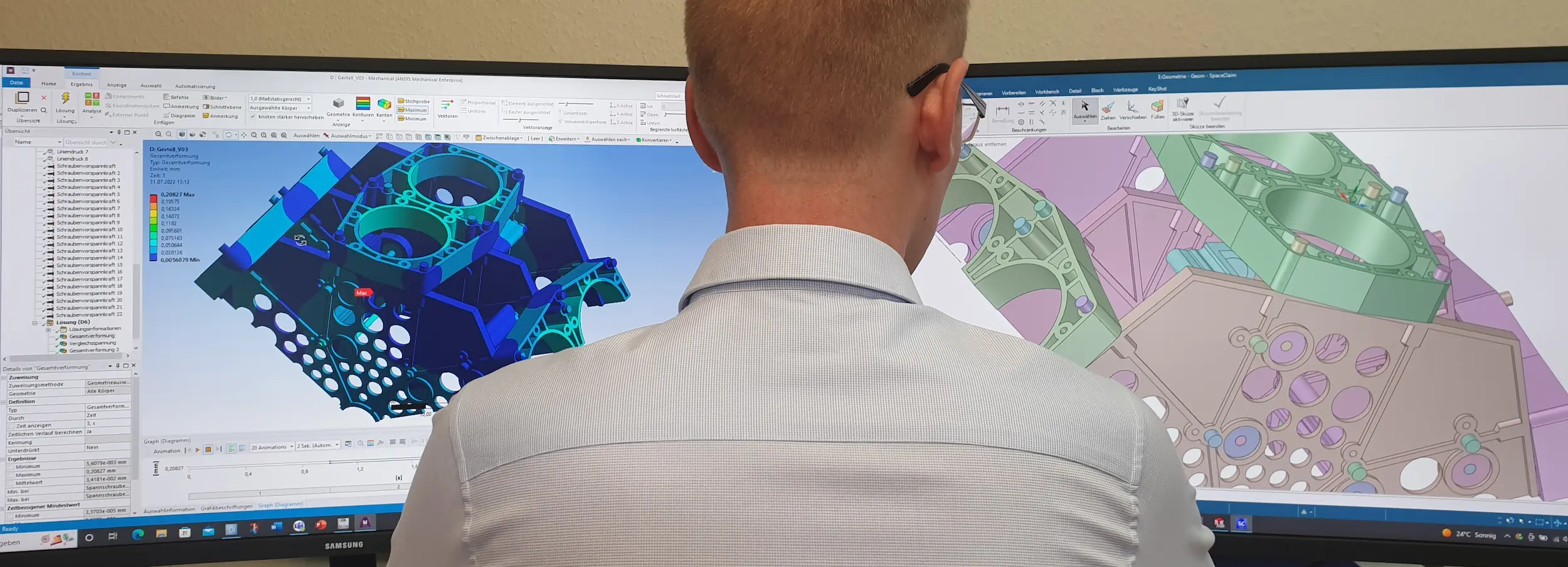 Konstruktionsbegleitende FEM-Simulationen - SAWZ